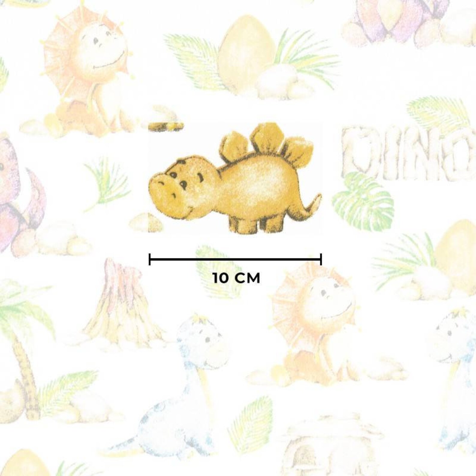 Dinosaur Cotton Fabric Dino World Baby Dinosaurs Fabric - Etsy