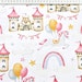 New! Castle Cotton Fabric, Princess Fafric,baby Girls Fabric,quilting ...