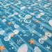Sea Animals Fabric, Sea Horses Fabric, Whale, Octopus, Cotton Fabric ...