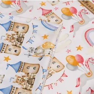 New! Castle Cotton Fabric, Princess Fafric,baby Girls Fabric,quilting ...
