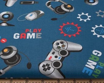 Video Game Fabric - Etsy