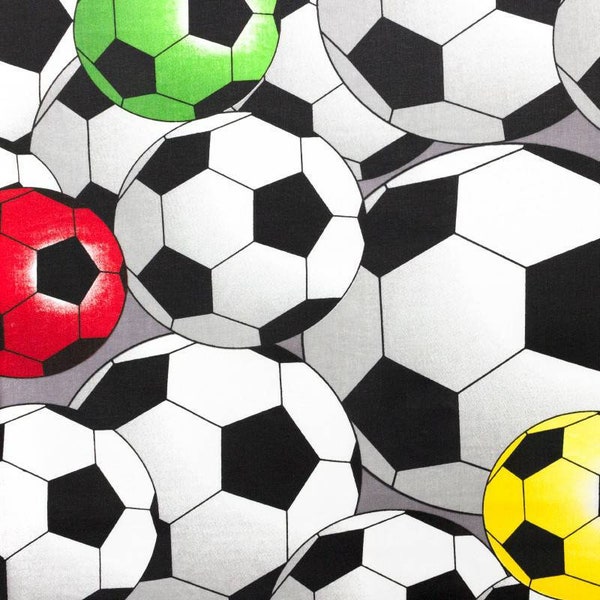 Soccer Fabric - Etsy
