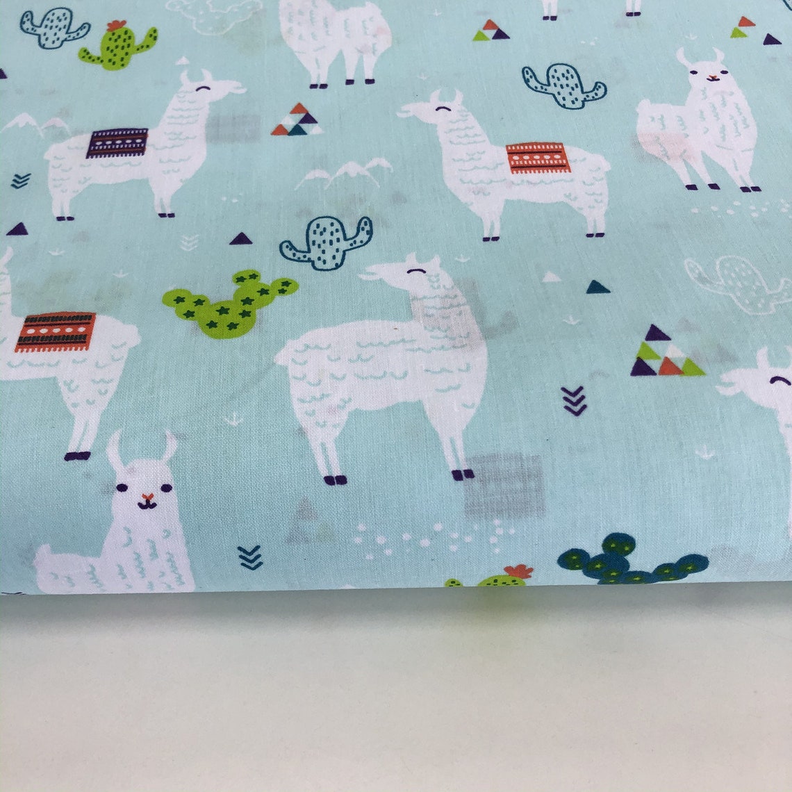 Tissu de lama modèle de lamas tissu dAlpapaca décor de | Etsy