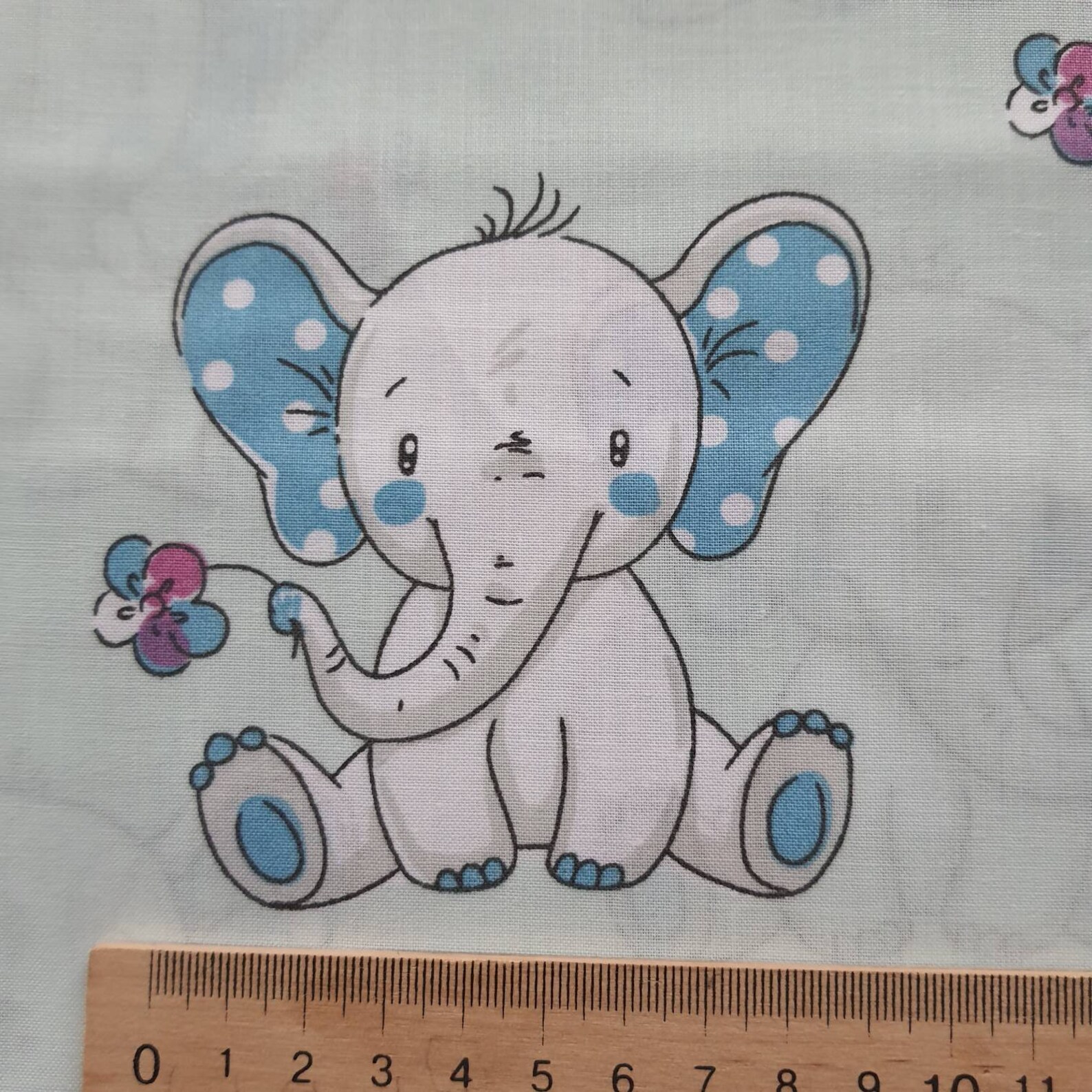 Elephant Fabricelephant Fabric by the Yardbaby Girl - Etsy