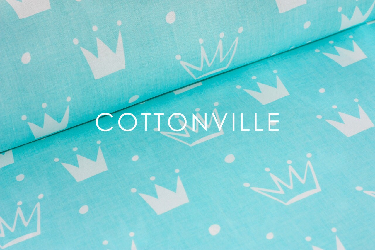 Crowns fabricFabric by the yardcrown pattern on | Etsy