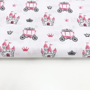 Fairytale Fabric,princess Fabric,castle Fabric,carriage Fabric,fabric ...