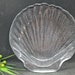 Clam Plates, Glass Shell Vintage Dishes, Set of 6 Serving Dish, Mid ...