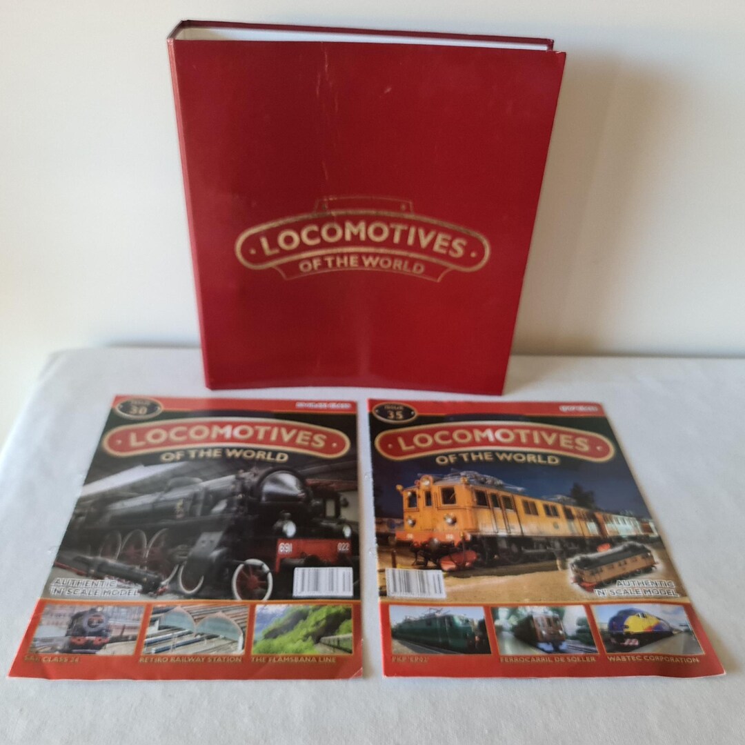 Locomotives of the World Collection Magazines With Folder, Magazines ...