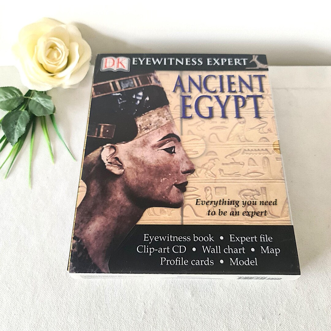 Ancient Egypt Folder Set With Eyewitness Book, Expert File, Clip-art CD ...