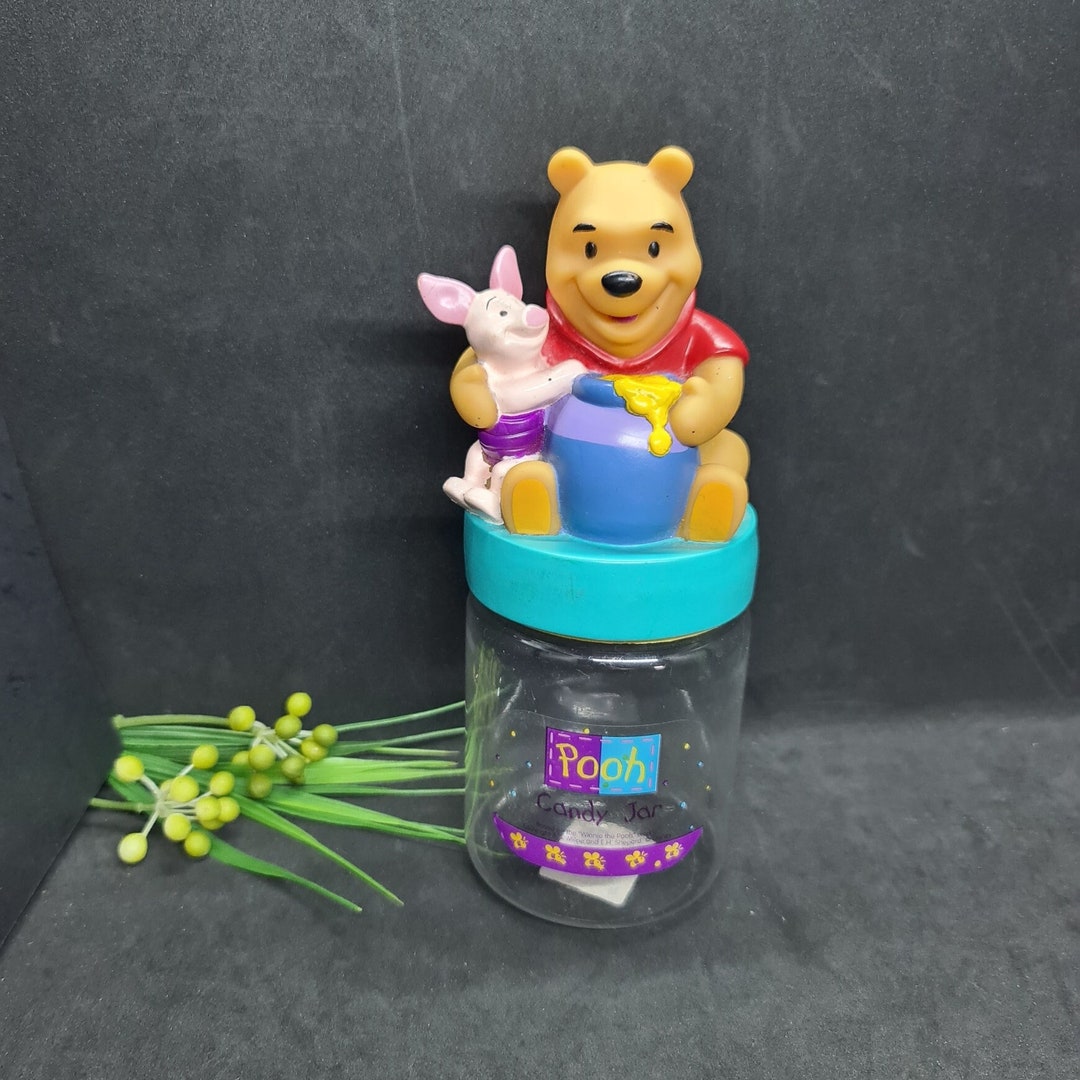 Winnie the Pooh Candy Jar, Disney Winnie & Piglet Lolly Jar ...
