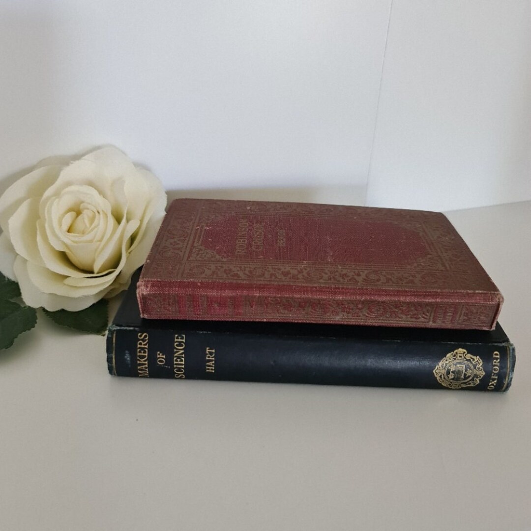 Robinson Crusoe Early 1900's Book by Daniel Defoe, Makers of Science ...