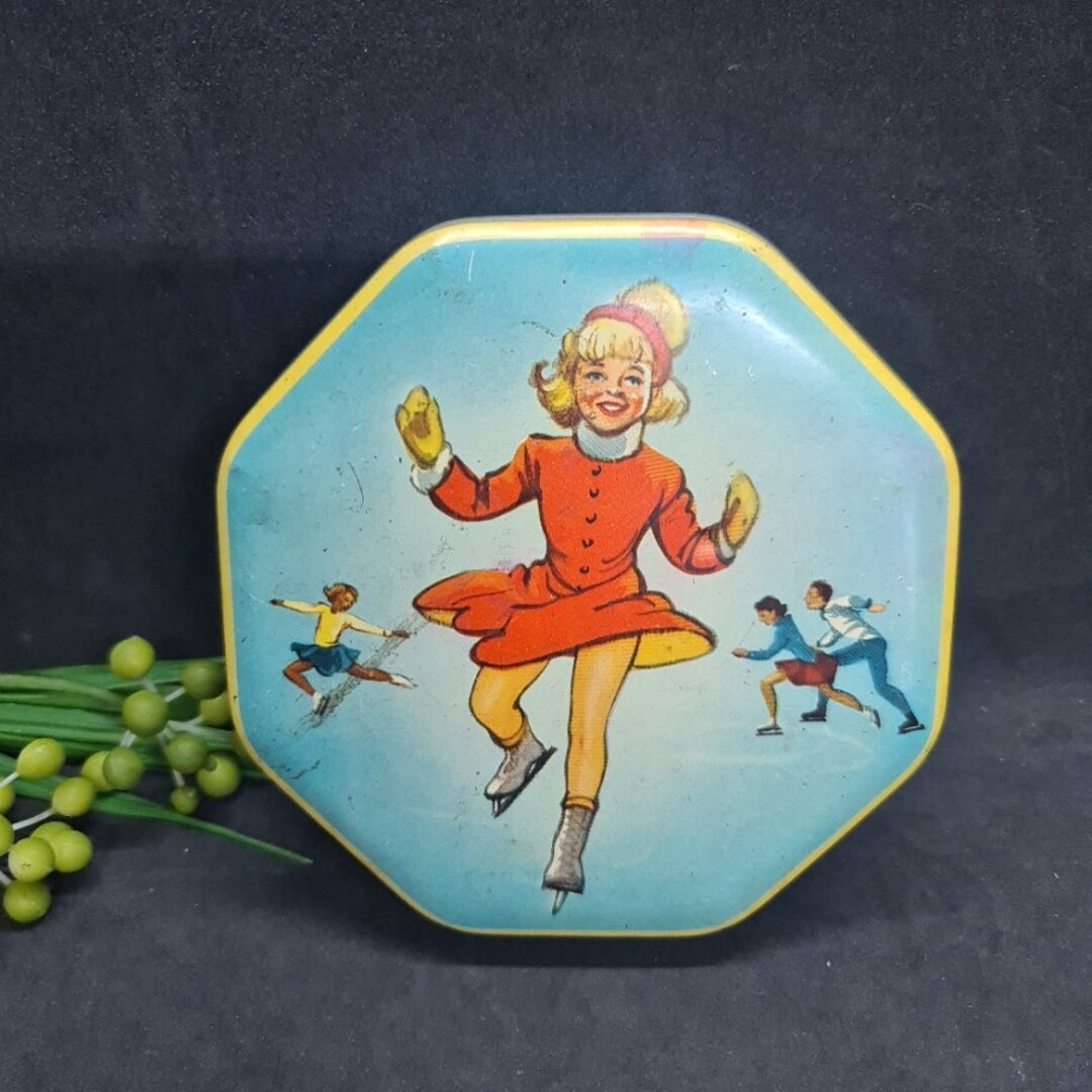 A.S. Wilkin Ltd Cremona & Red Boy Toffees Vintage Decorative Metal Ice ...