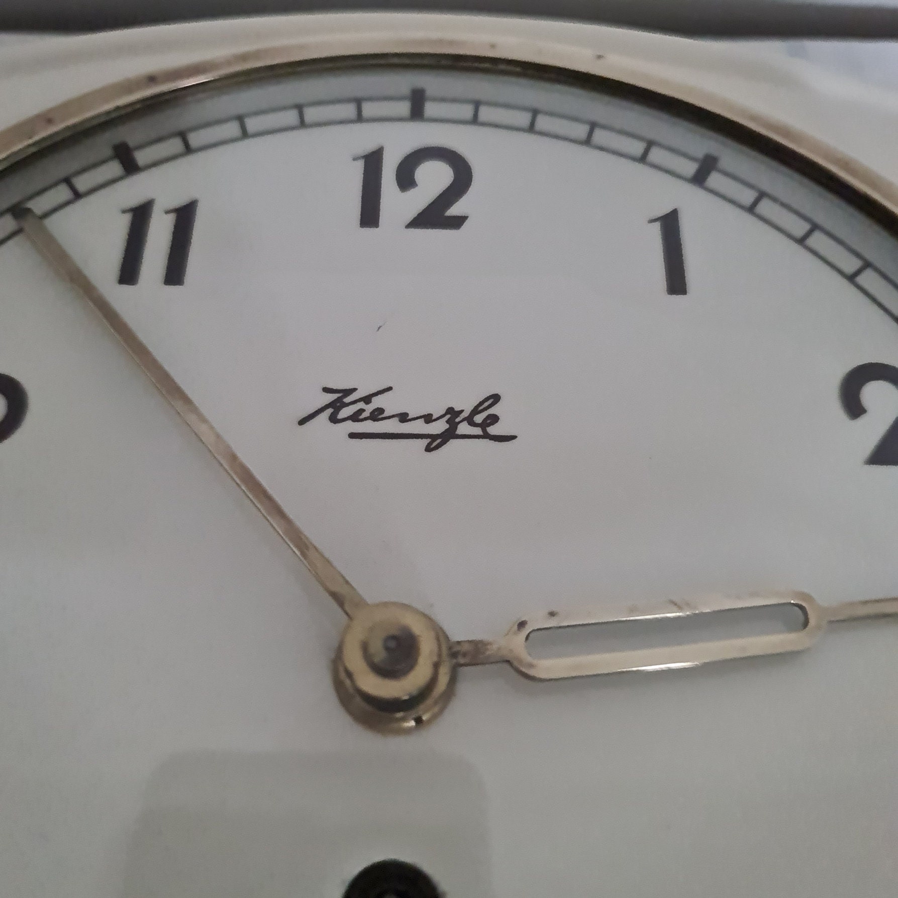 Rare Vintage 1950's Kienzle Wall Clock, Kitchen Ceramic Clock, Made in ...