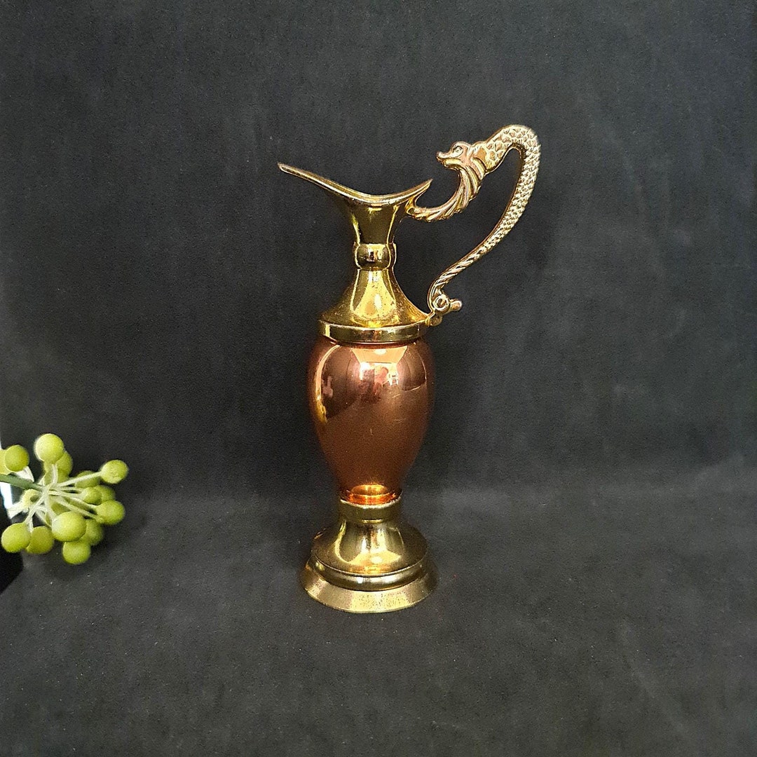 English Pitcher 5'' Rare Vintage Small Collectable Serpent Handle, Made ...