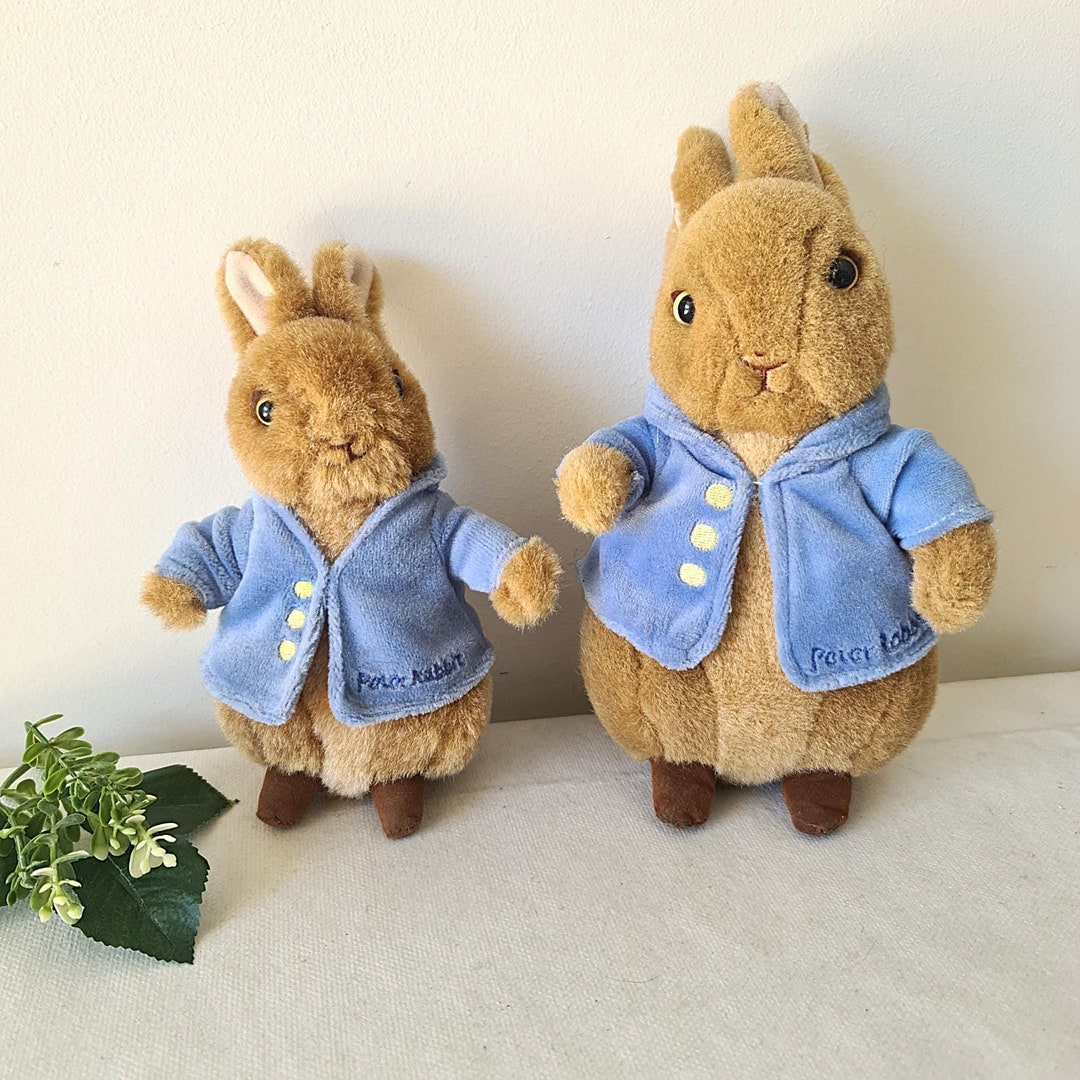 Peter Rabbit Plush Toy, Stuffed Toys, Small & Medium Blue Jacket ...