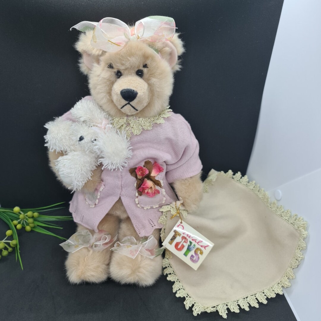 Oswald Teddy Bear Tasba Bear Vintage Bear Soft Collectable Toy, Oswald ...