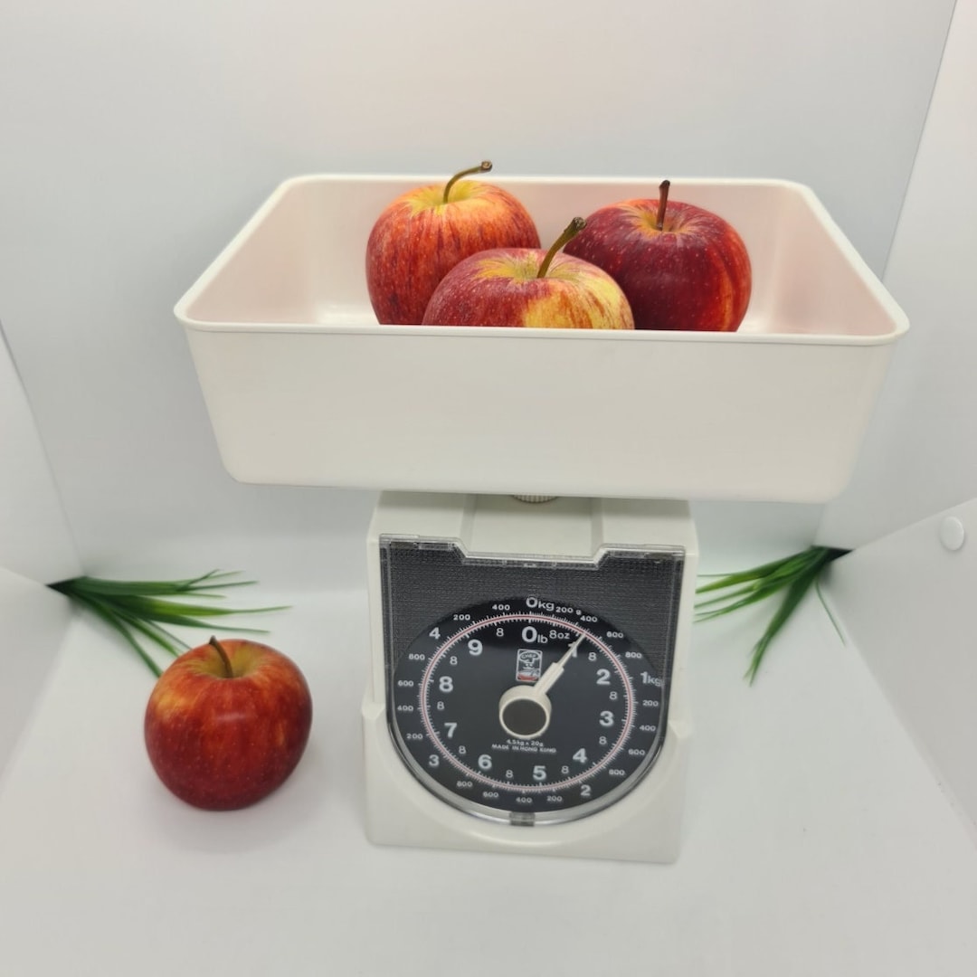Chef Scales Retro Vintage Kitchen Scale 4.5kg / 10lb Mechanical Scale ...