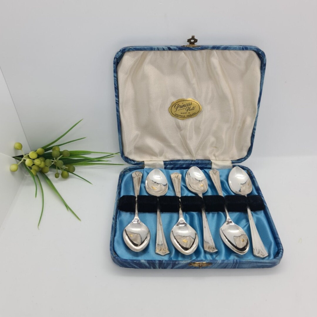 Silver Cutlery, Vintage Princess Plate Sheffield England EPNS Tea ...