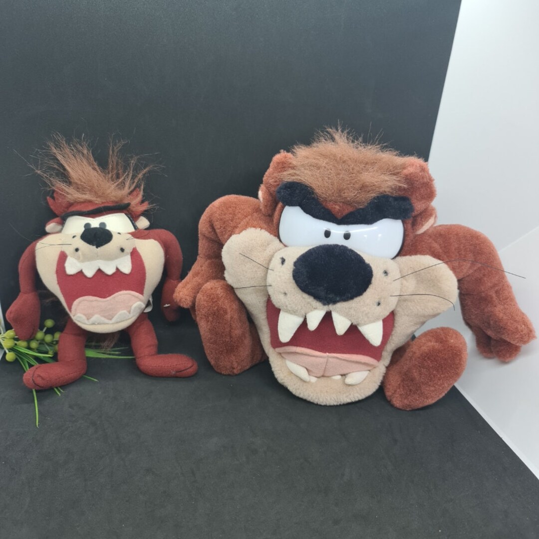 Tasmanian Devil Plush Toy, Looney Tunes Warner Bros Taz ACE 1997 & Taz ...
