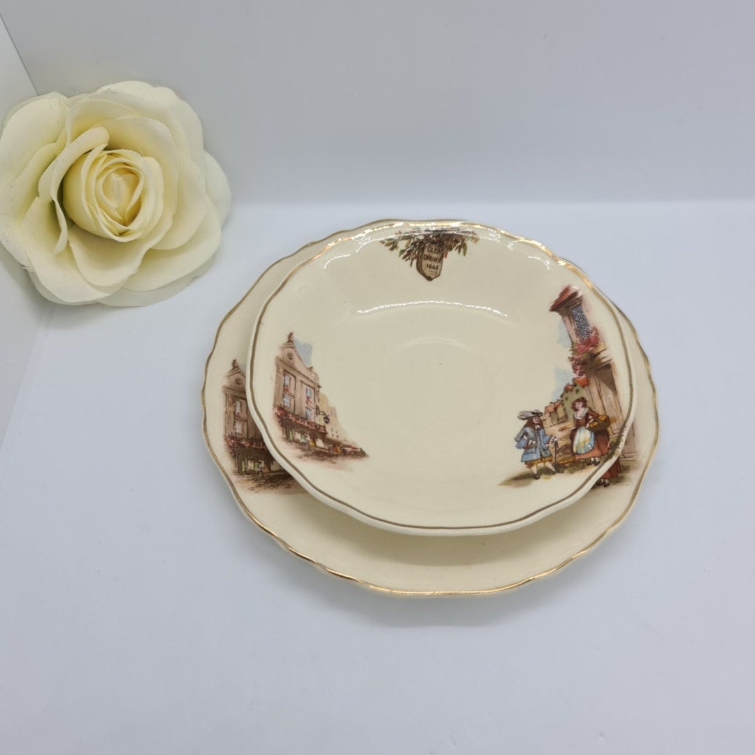 Sunshine J&G Meakin England 1930's Plates, Sweet Nell Vintage Fine ...