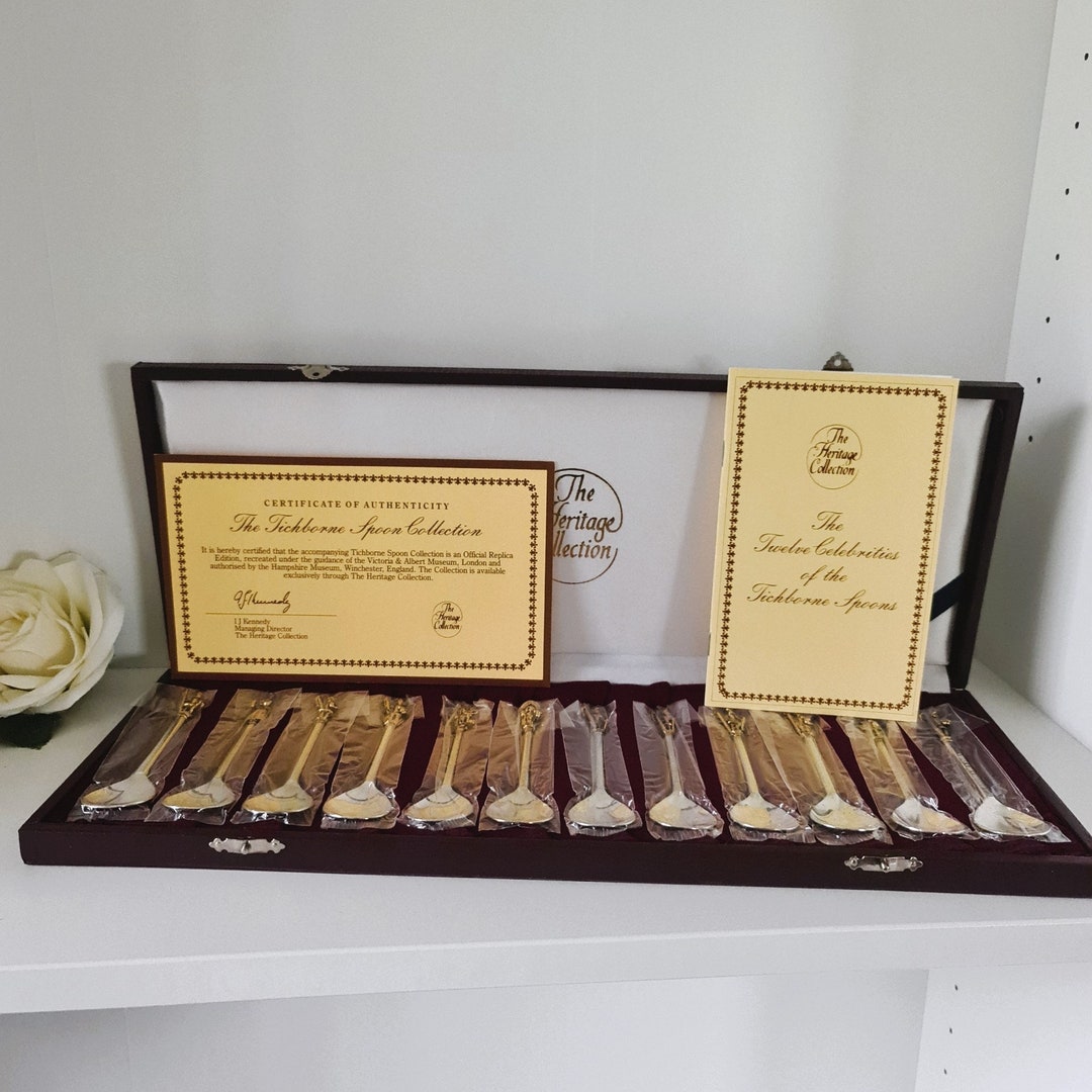 Silver Spoons, TICHBORNE Heritage Collection 1985 Vintage 12 Piece Set ...
