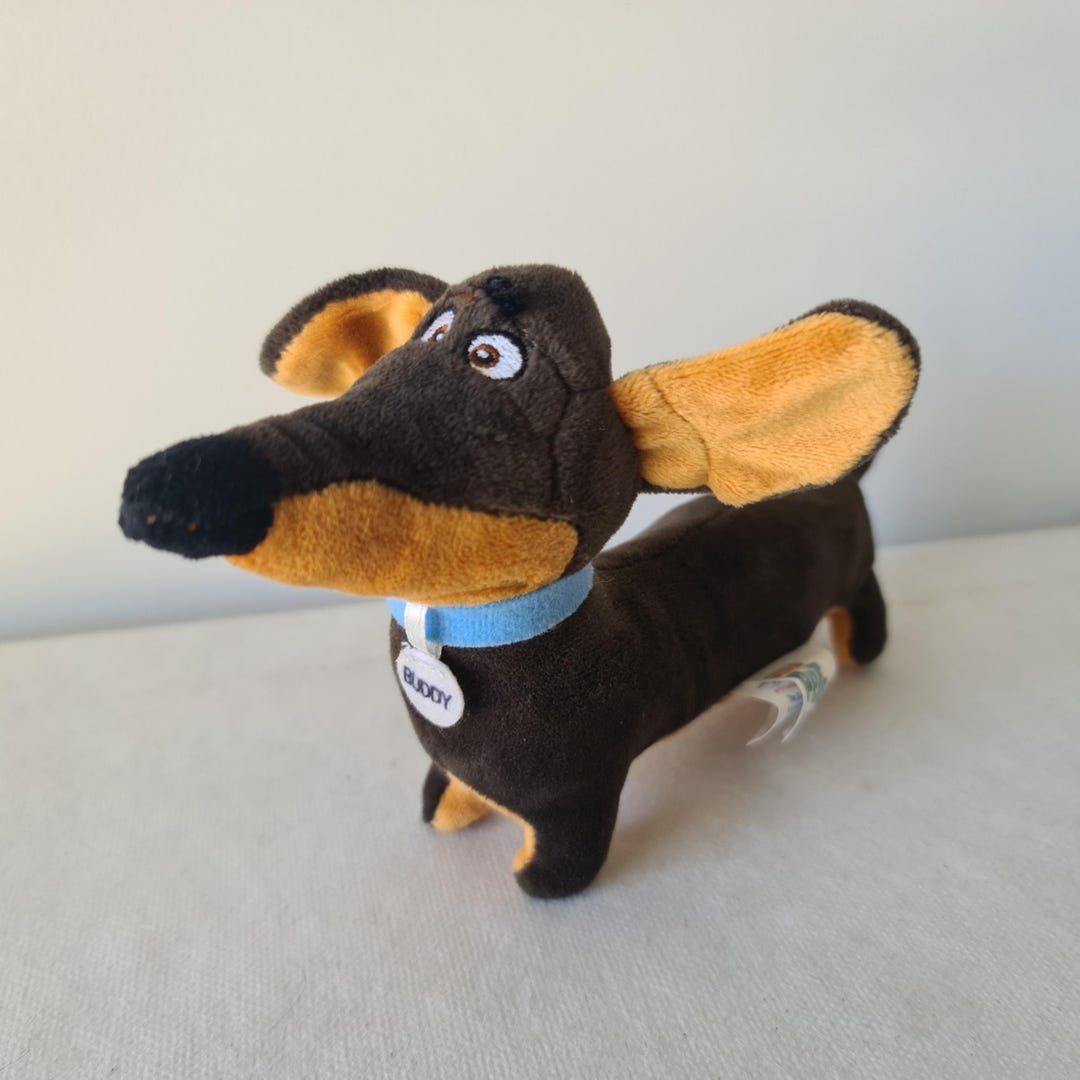 Secret Life of Pets Toy, Buddy Sausage Dog Plush Toy 10'' Excellent ...