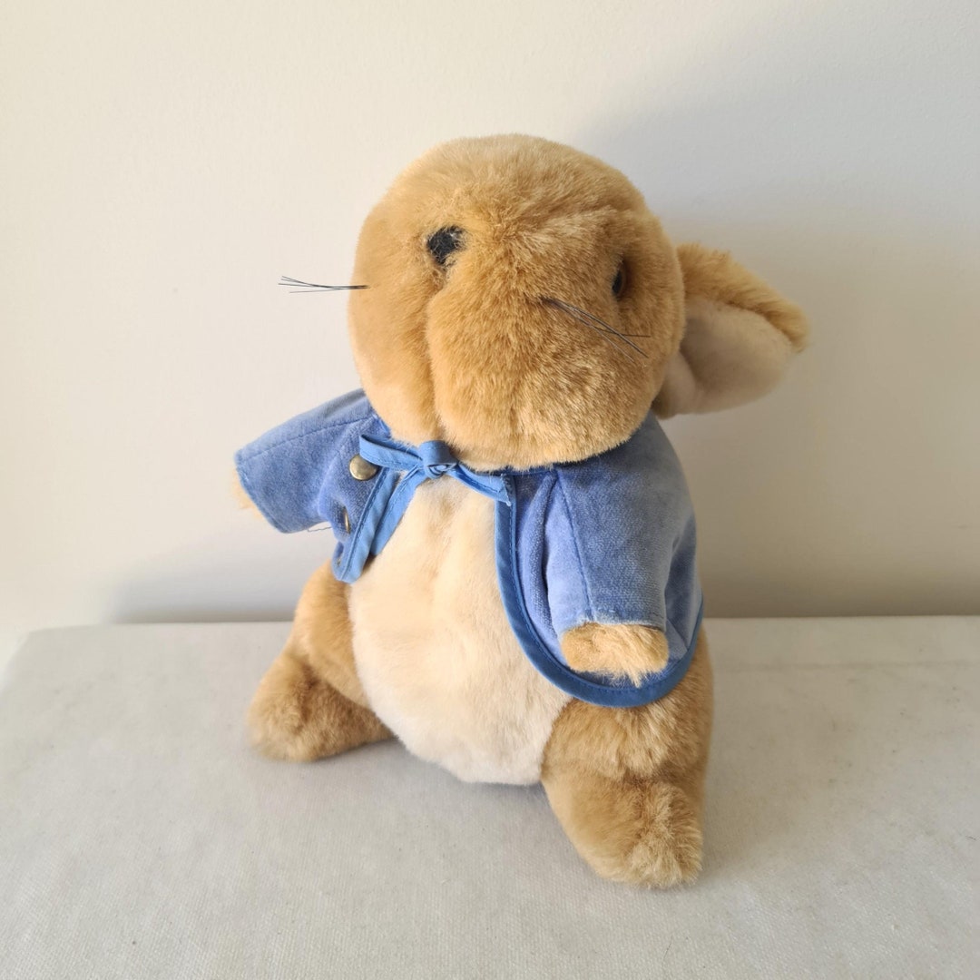 Peter Rabbit Plush Toy, Stuffed Toy, Blue Jacket Rabbit, Eden Toy Made ...