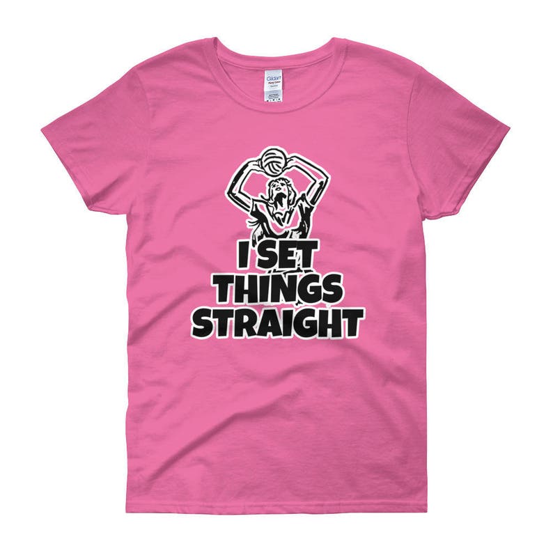 Cool Awesome Volleyball I Set Things Straight Women's Volleyball Setter ...