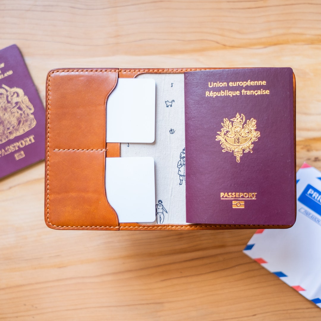 Download PDF Template for Leather Passport Holder - A4 Printable File ...