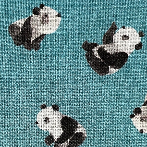 Panda Bear Fabric - Etsy