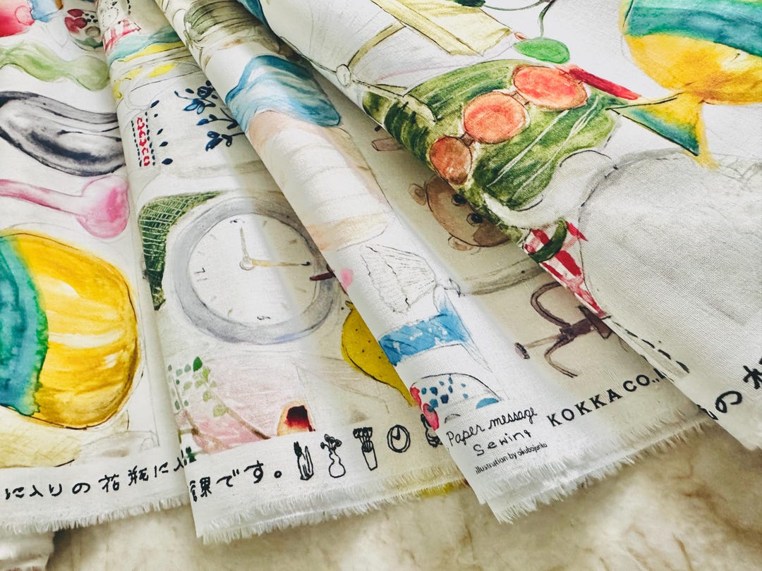 Flower Vase Fabric, Designed by Paper Message of Kochi, Japan ...