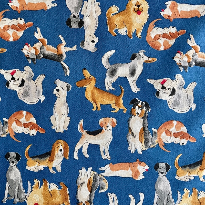 Dog Fabric - Etsy