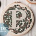 Floral Letter r Hand Embroidery Pattern / Digital PDF Download ...