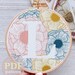 Floral Letter L Hand Embroidery Pattern: DIY Monogram (digital PDF) - Etsy