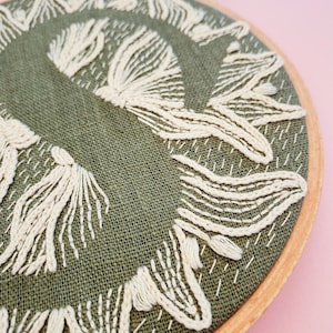 Wild Lilies Letter "m" Hand Embroidery Pattern / Digital PDF Download ...