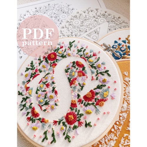Alphabet Embroidery PDF Pattern Instant Digital Download - Etsy