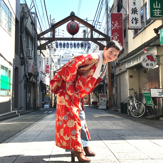 Antique Japanese Juban Kimono Silk Juban with handmade | Etsy