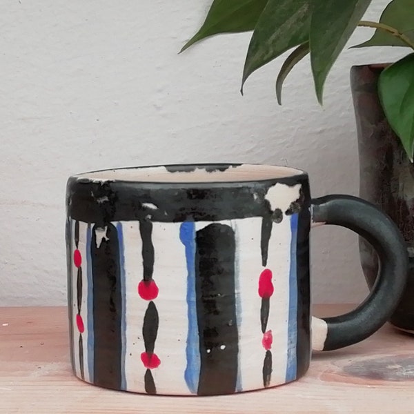 Striped Mugs - Etsy UK