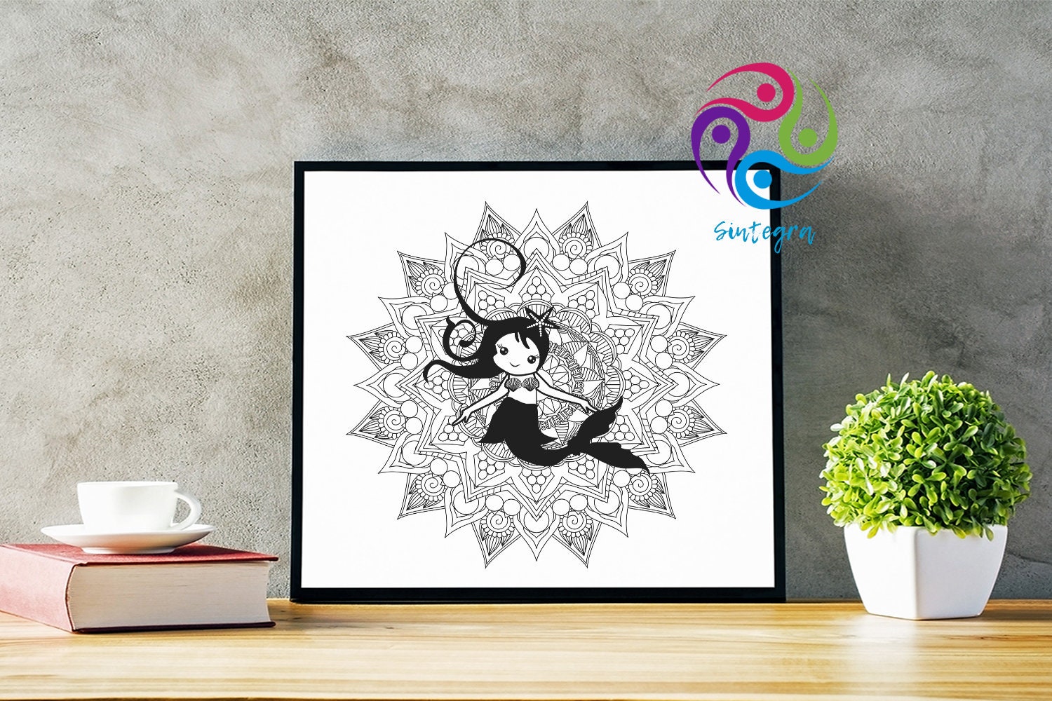 Mandala Mermaids SVG Cut File Bundle Mermaid SVG Shirt | Etsy