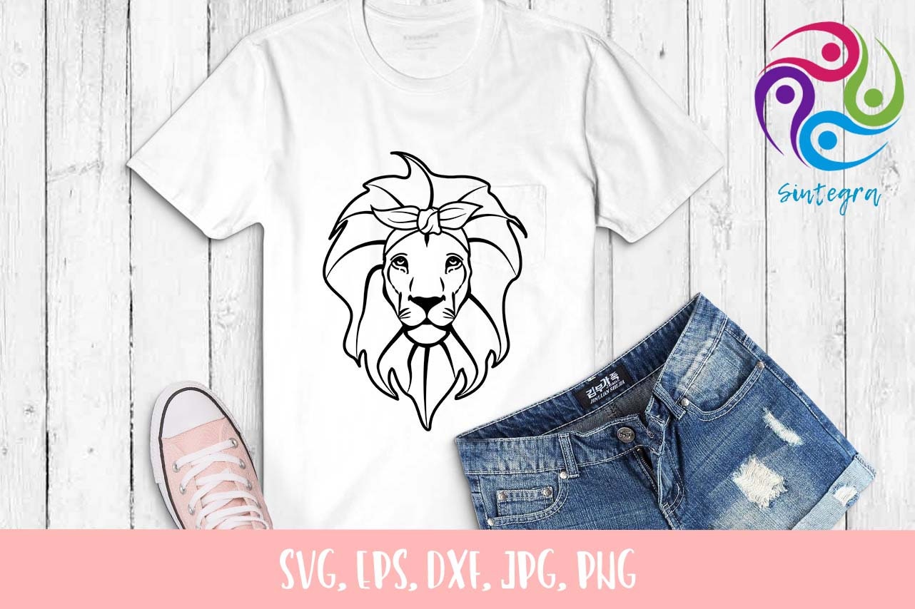 Lion Bandana SVG Lion Svg Gorgeous Lion Svg Cute Lion Svg - Etsy Canada