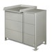 Yappyclassic GREY Nursery Dresser, Baby Bedroom Furniture, Chest of ...