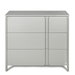 Yappyclassic GREY Nursery Dresser, Baby Bedroom Furniture, Chest of ...