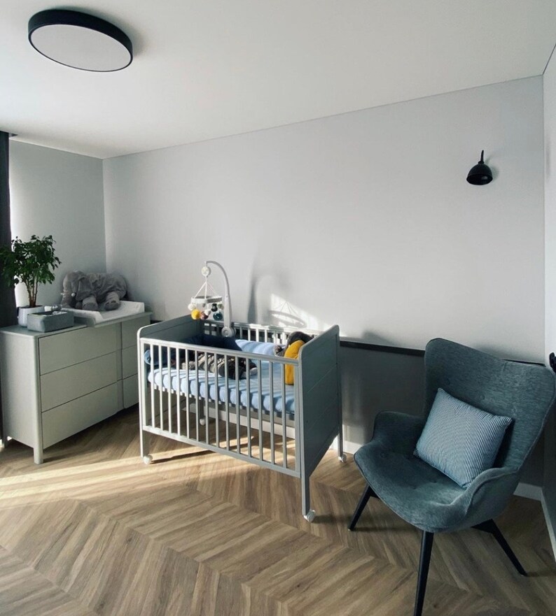 Yappyclassic GREY Nursery Dresser, Baby Bedroom Furniture, Chest of ...