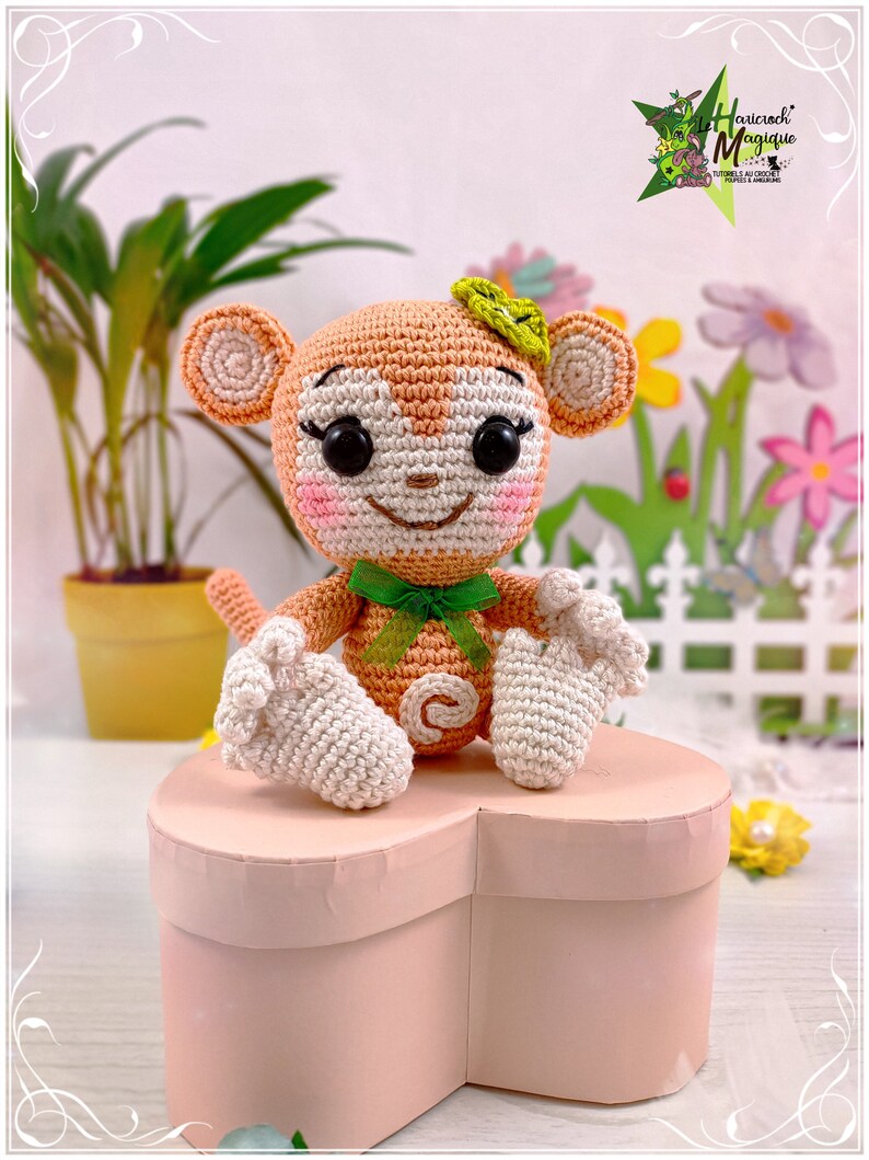 Tutorial, Pattern, Crochet Pattern, Amigurumi: Ruby the Marmoset - Etsy