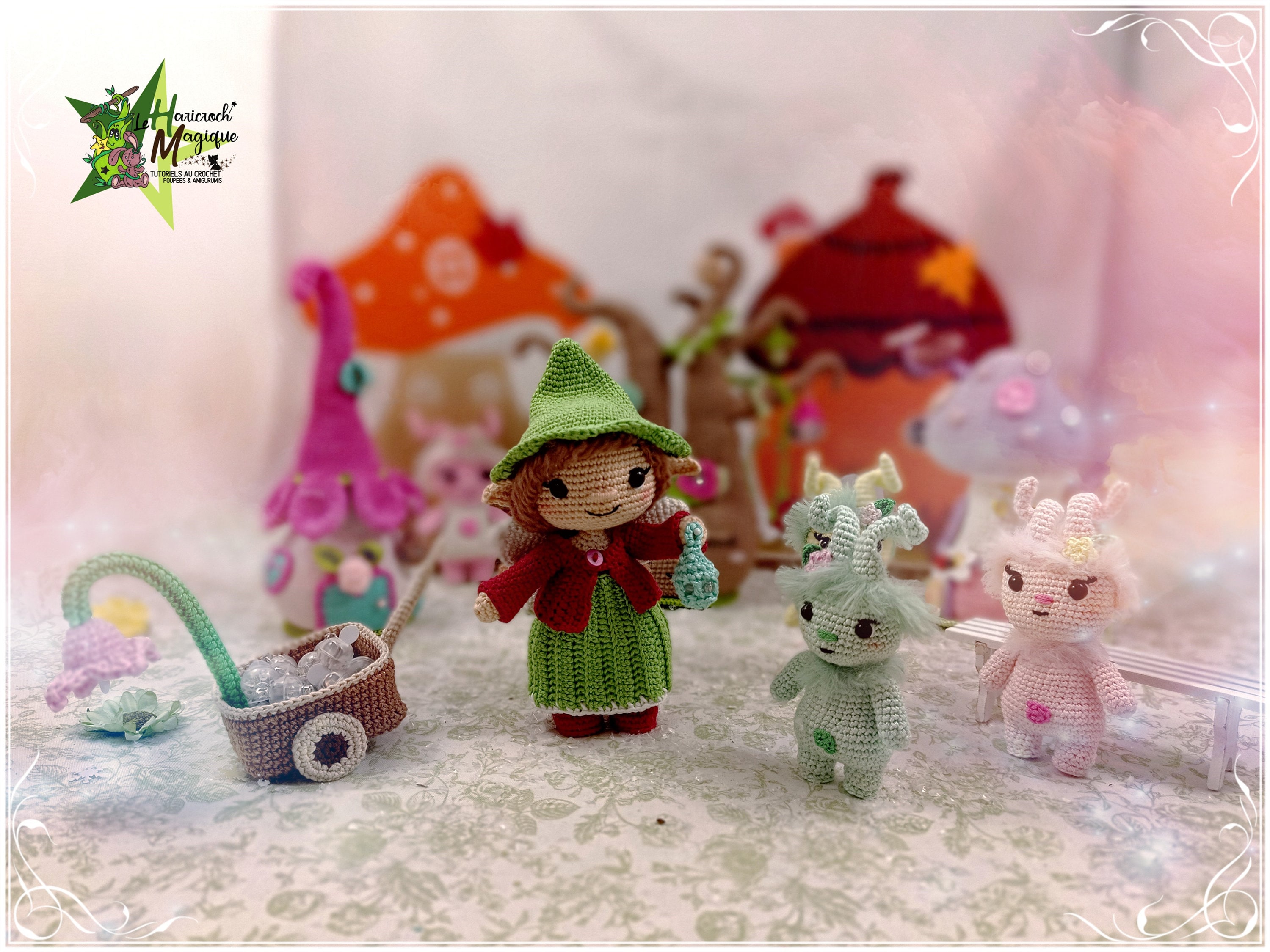 Tutorial, Crochet Pattern, Amigurumi: Méora the Elf of Light - Etsy