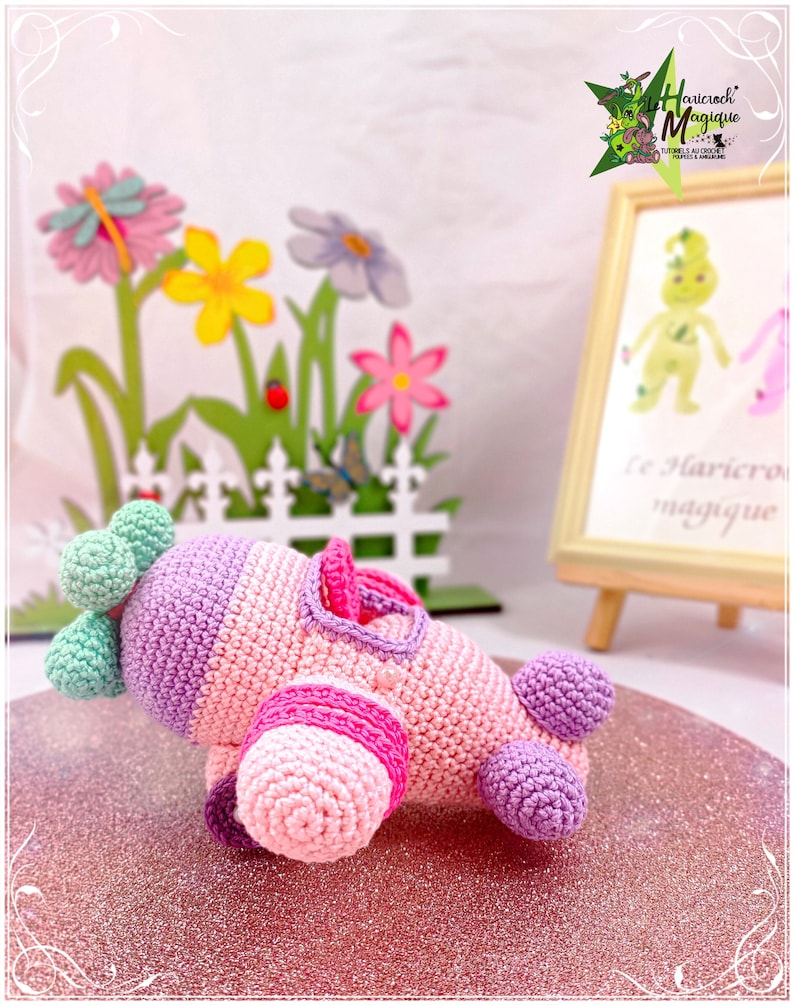 Tutorial, Pattern, Crochet Pattern, Amigurumi: Gaëlle the Aviator's ...