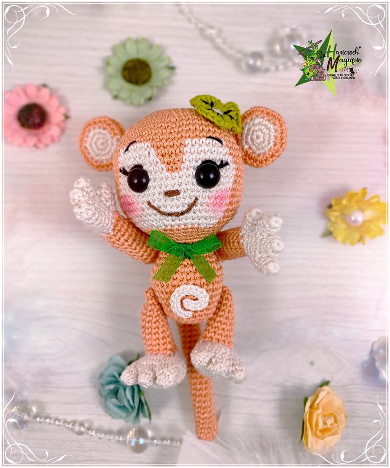 Tutorial, Pattern, Crochet Pattern, Amigurumi: Ruby the Marmoset - Etsy