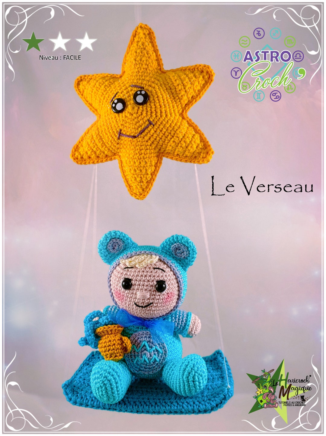 Tutorial, Pattern, Model, Crochet Doll, Amigurumi: the Astro Hook of ...