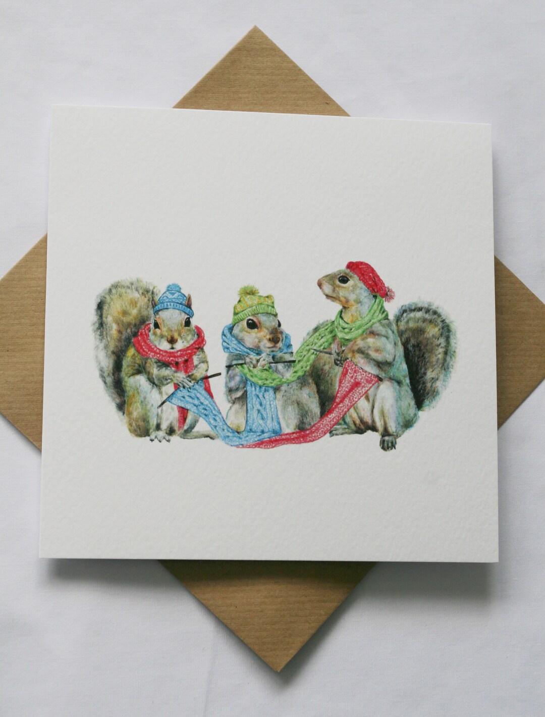 Knitting, Greeting Card - Etsy