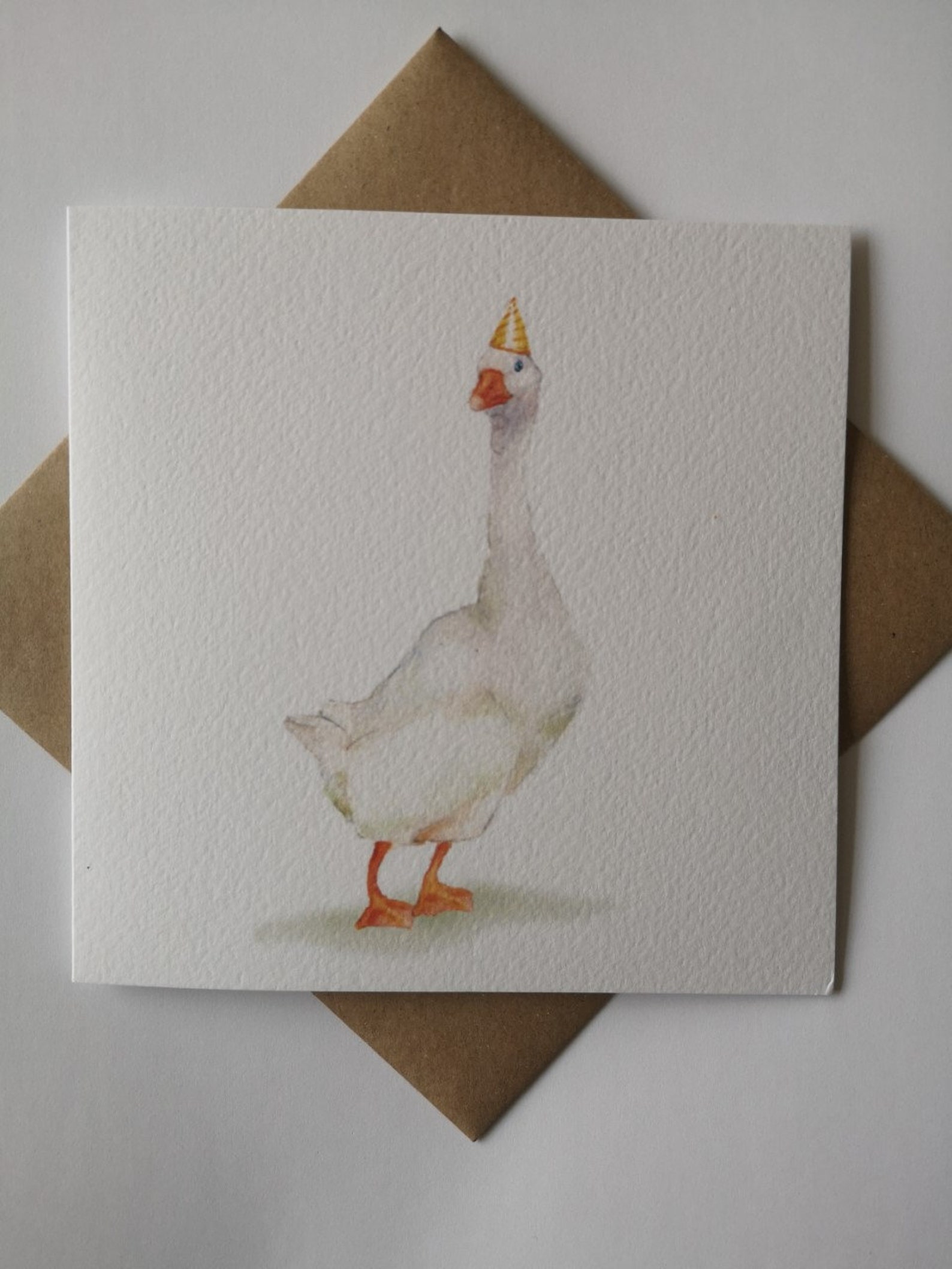 Goose Birthday Card Greeting Card - Etsy